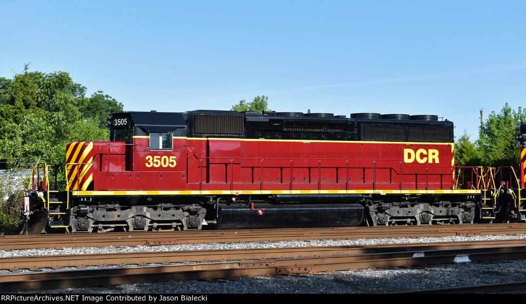 DCR 3505 in Harrington Yard